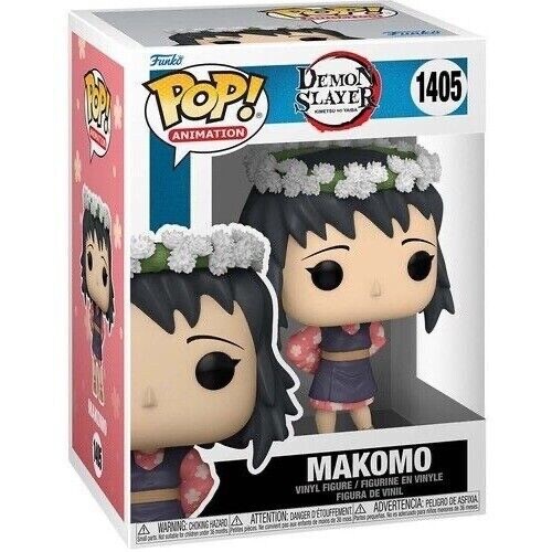 DEMON SLAYER Figurine MAKOMO FLOWER HEAD N° 1405 FUNKO POP DISPO | eBay