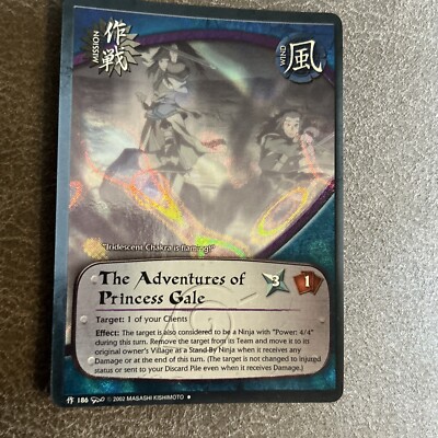 the adventures Of Princess Gale Ccg Naruto Wavy Foil #186 Nm | eBay