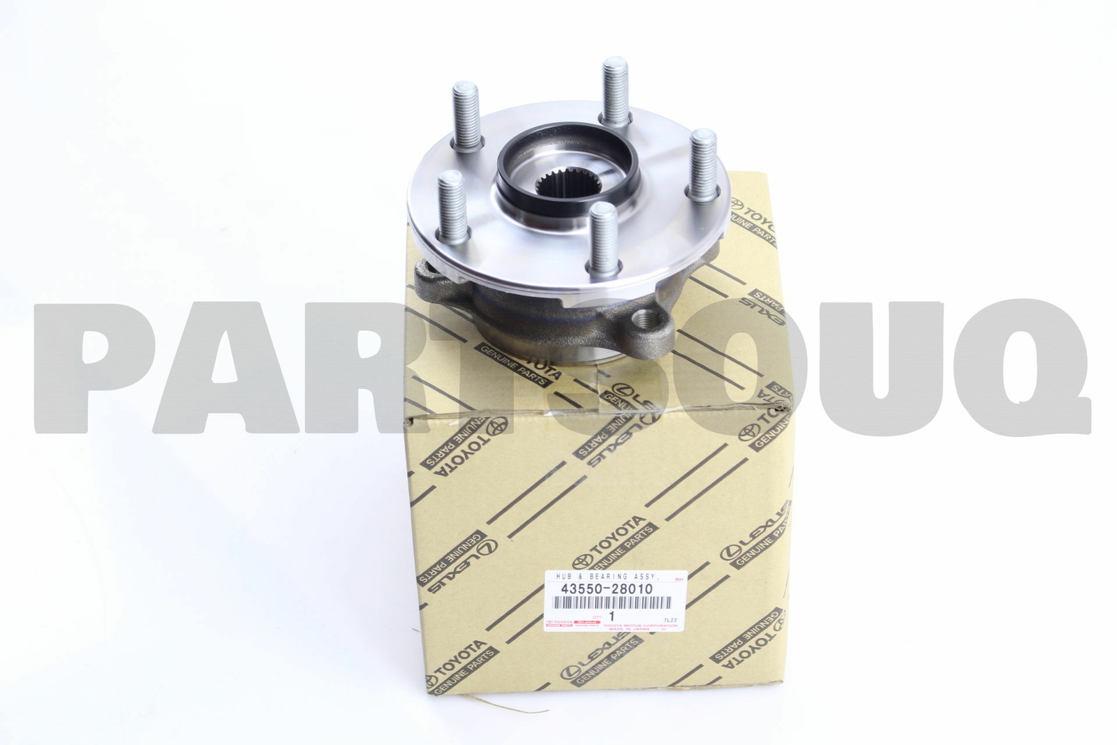 4355028010 Genuine Toyota HUB SUB-ASSY, FRONT AXLE, RH/LH 43550-28010 ...
