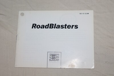 Nintendo NES Road Blasters Roadblasters Instruction Manual ONLY *READ* | eBay
