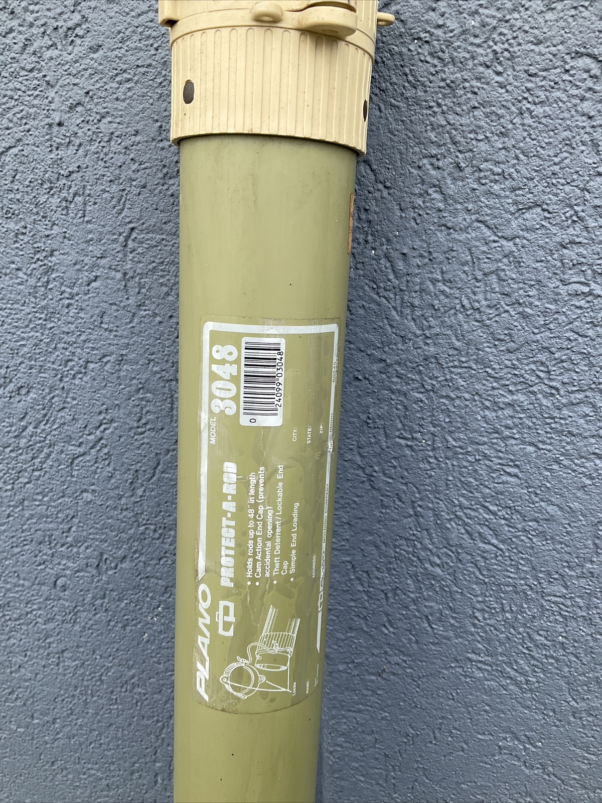 Plano Protect-A-Rod Model 3048 Fishing Rod Case Tube Lockable USA Up to ...