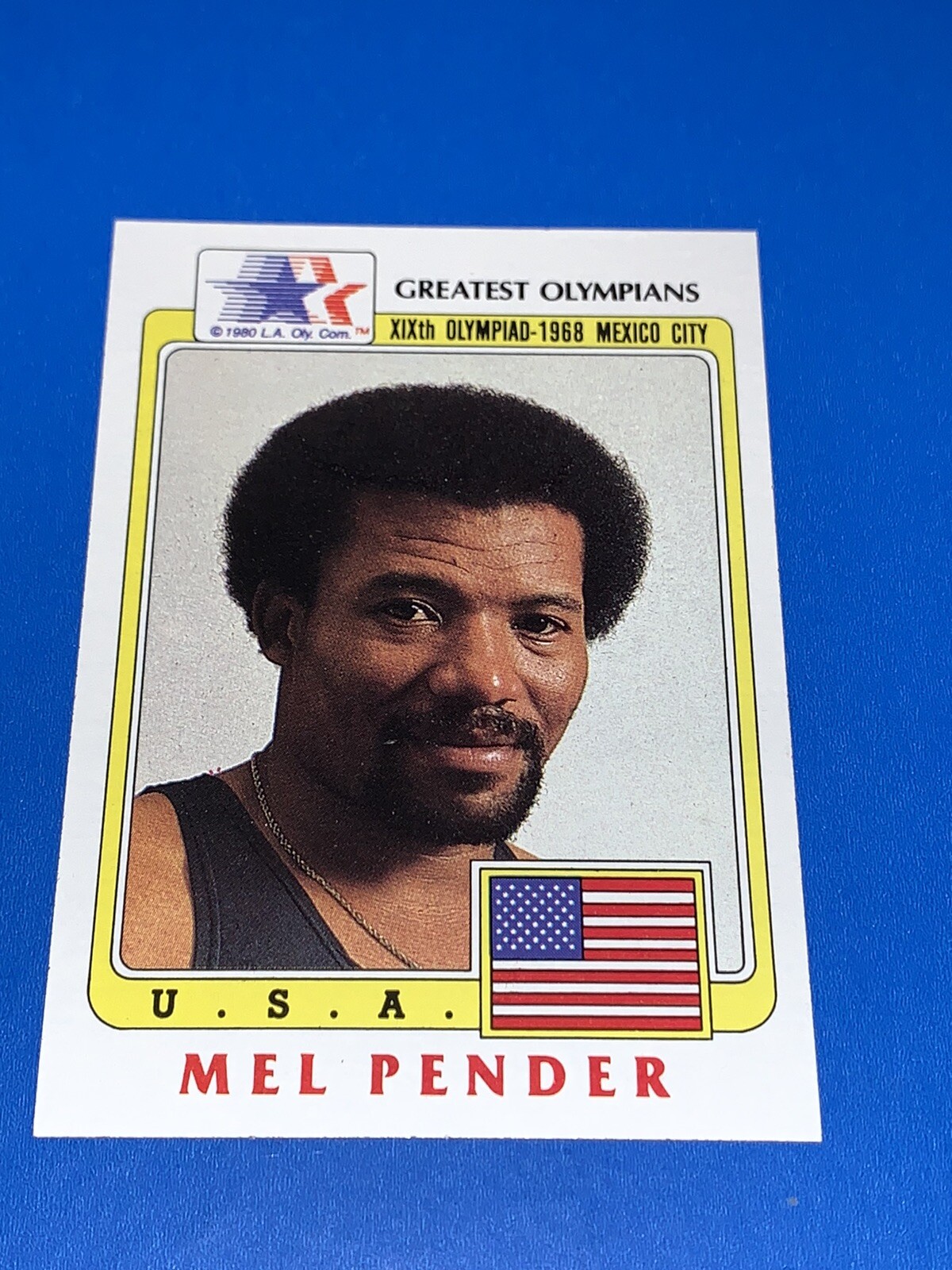 1983 Topps History's Greatest Olympians Mel Pender Trading Card #65 NM ...