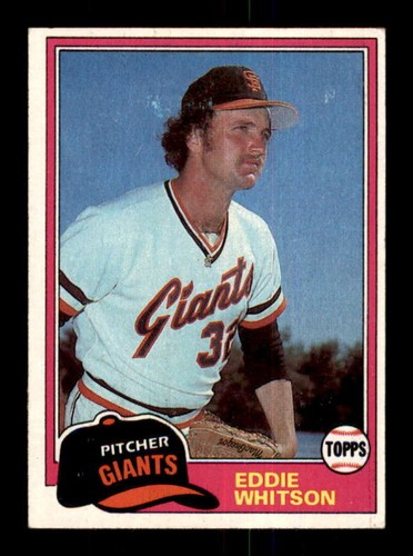 1981 Topps #336 Ed Whitson EXMT/NM Giants 230152 | eBay