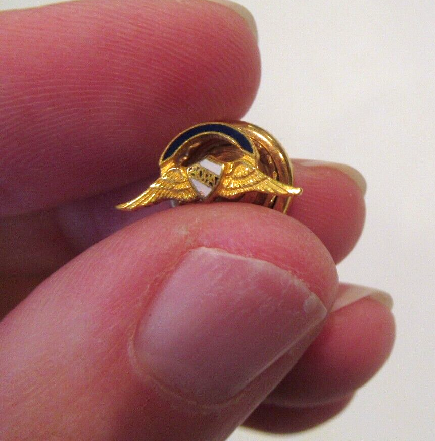 AOPA tiny pin with wings, Aircraft Owners & Pilots Association | eBay