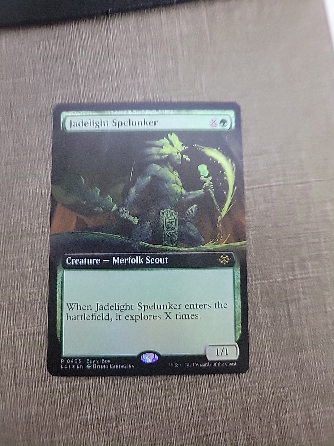 MTG Jadelight Spelunker (403/491) The Lost Caverns of Ixalan NM FOIL | eBay