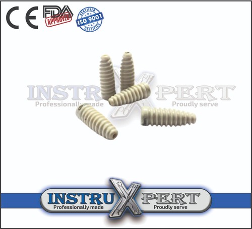 Acl Peek Screws ( Pack Of 10 Pcs ) With Diffrent Sizes Orthopaedic ...