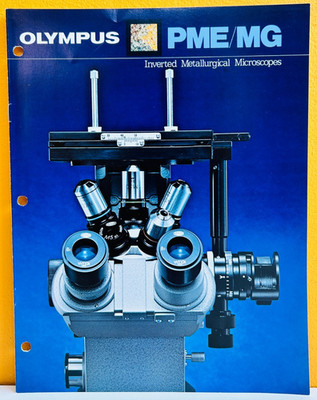 Olympus M60E-1086B PME/MG Inverted Metallurgical Microscopes Catalog ...