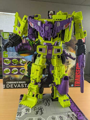 Transformers Combiner Wars Titan Gift Set Constructicon Devastator Complete 100% | eBay