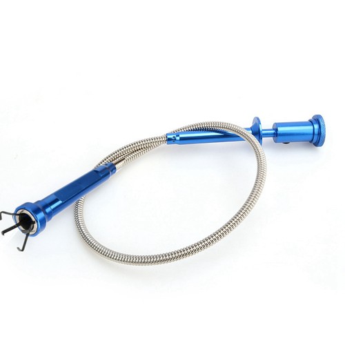 Flexible Pick Magnet 4-Claw LED Light Magnetic Long Spring Picker ...