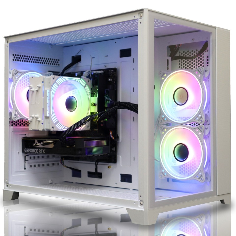 RTX Gaming PC Intel i7 6700 32GB DDR4 NVIDIA RTX 5060 1TB SSD 2TB HDD ...
