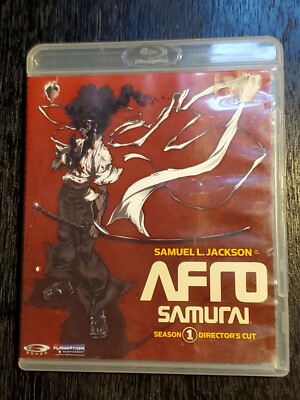 Afro Samurai (Director's Cut) (Blu-Ray) RZA & Samuel L. Jackson Anime ...