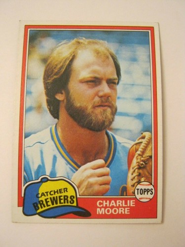 1981 Topps #237 Charlie Moore Baseball Card (CS-57) | eBay