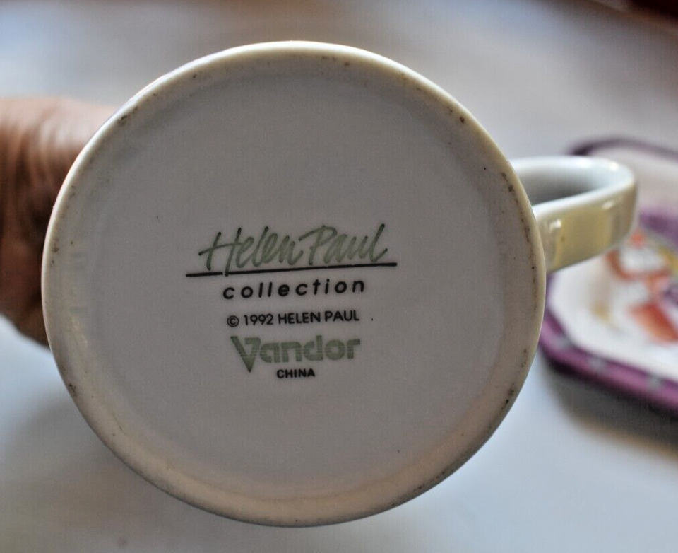 VANDOR Mug English Garden Cottage Country Wildflowers HELEN PAUL ...