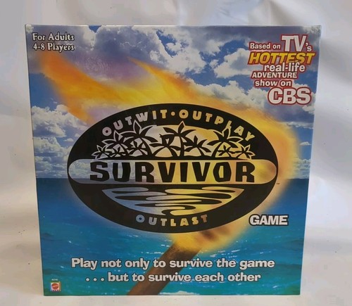 Survivor Board Game Outwit Outplay Outlast TV Show CBS Mattel Complete ...