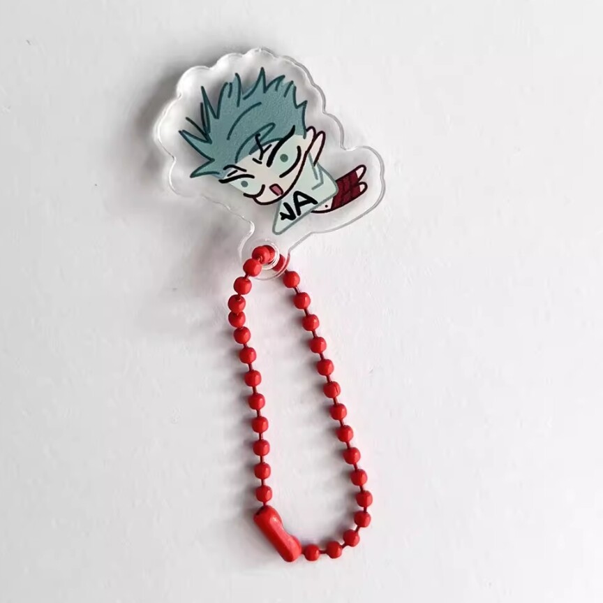 Anime ALIEN STAGE IVAN TILL Cosplay Keychain Acrylic Bag Pendant ...