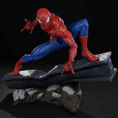 Spider-man Resin Sculpture Statue Model Kit Unpainted/Unassembled | eBay