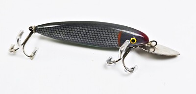 Early & Rare Cisco Kid Lure Silver Scale With Two Piece Lip Hanger IL ...