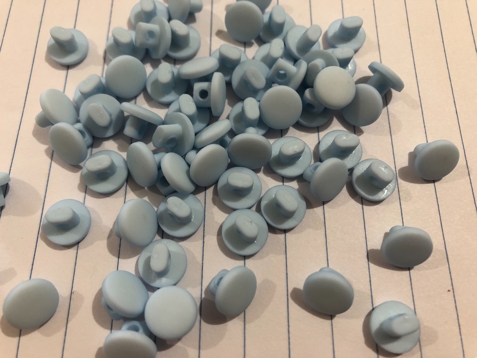 10 Light Blue Shank Buttons 9mm A18-21 AUSSIE SELLER | eBay Australia
