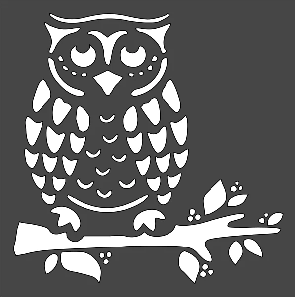 Printable Owl Stencils