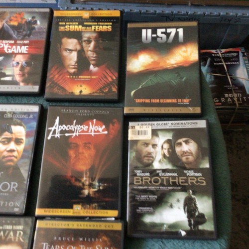 MILITARY WAR DVD LOT DVDs 10 war movies misc movies | eBay