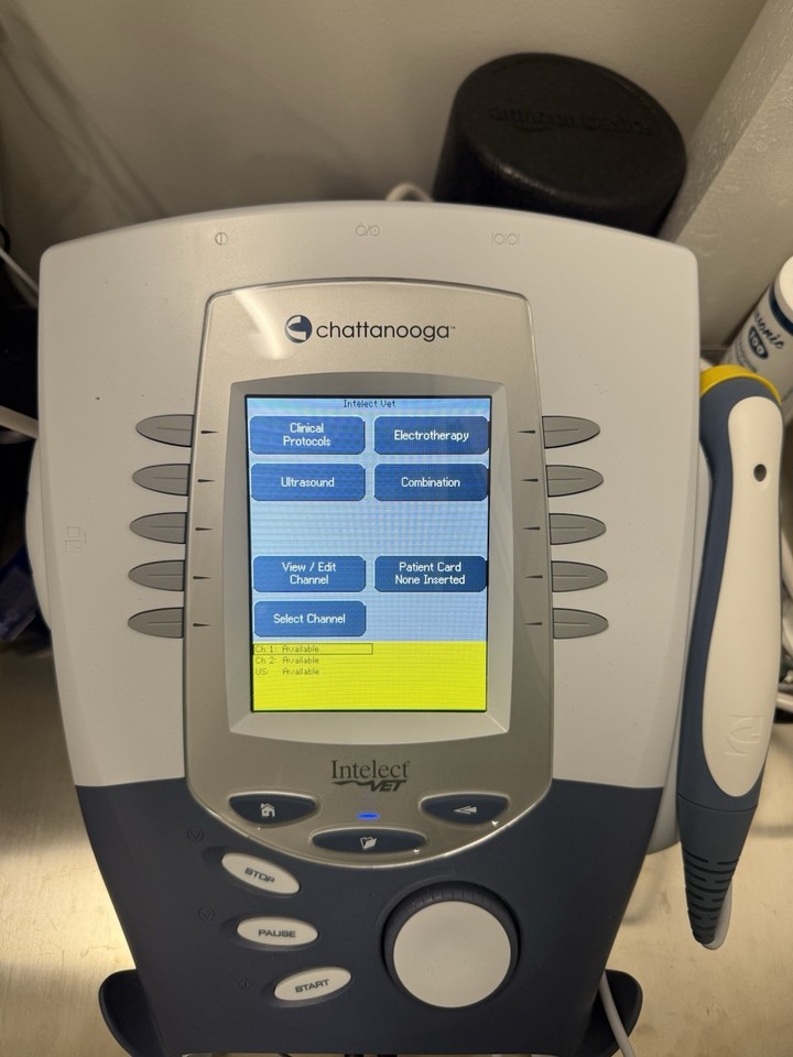 Chattanooga Intelect Vet 2 Ch. Electrotherapy Ultrasound Combo Unit ...