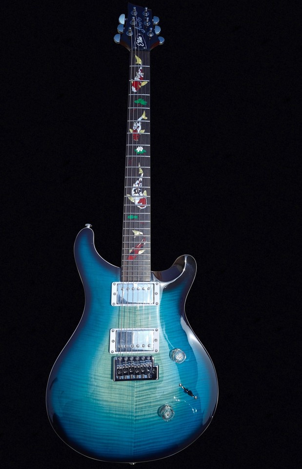Firefly FFPR Electric Guitar Transparent Blue Maple Top Mahogany Body ...