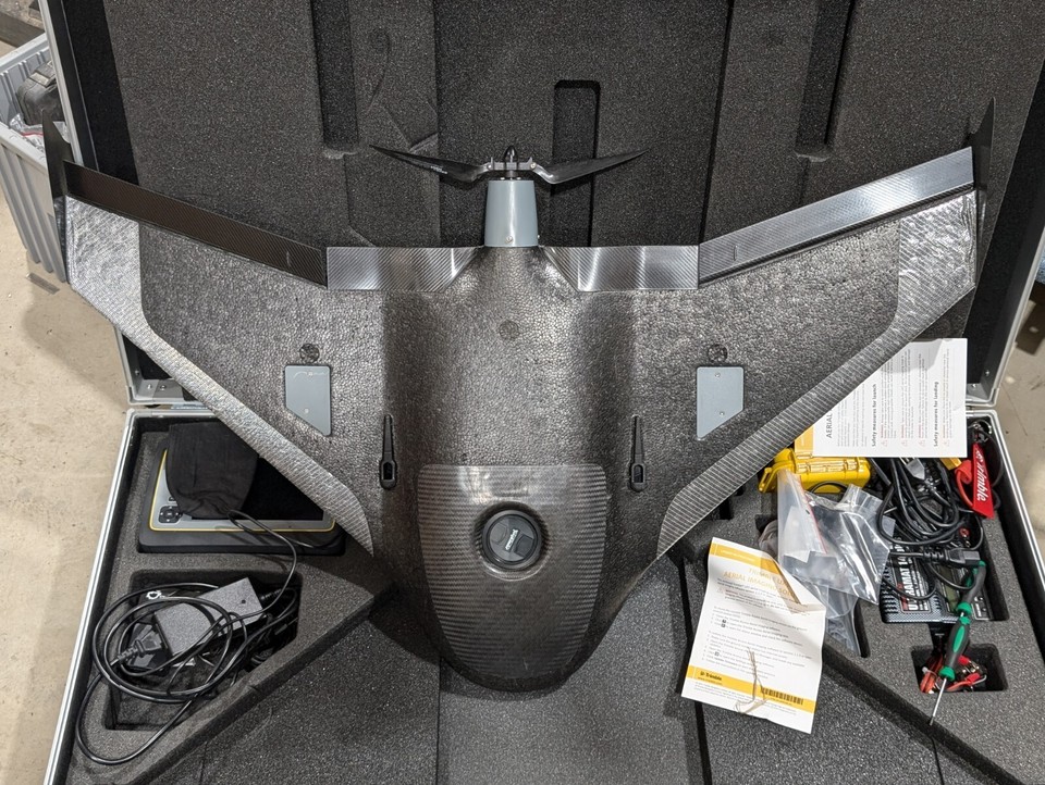 Trimble UX5 Surveying Imaging Mapping Drone w/ Launcher, Tablet and ...