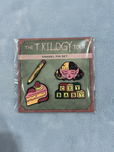 Melanie Martinez THE TRILOGY TOUR ENAMEL PIN SET Rare Merch New ...