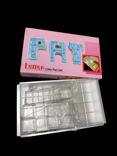 Letter Cake Pan Set, Any Letter Or Number Can Be Made | eBay