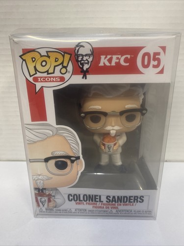Funko POP! Ad Icons #05 KFC Colonel Sanders Vinyl Figure With Eco Tek ...