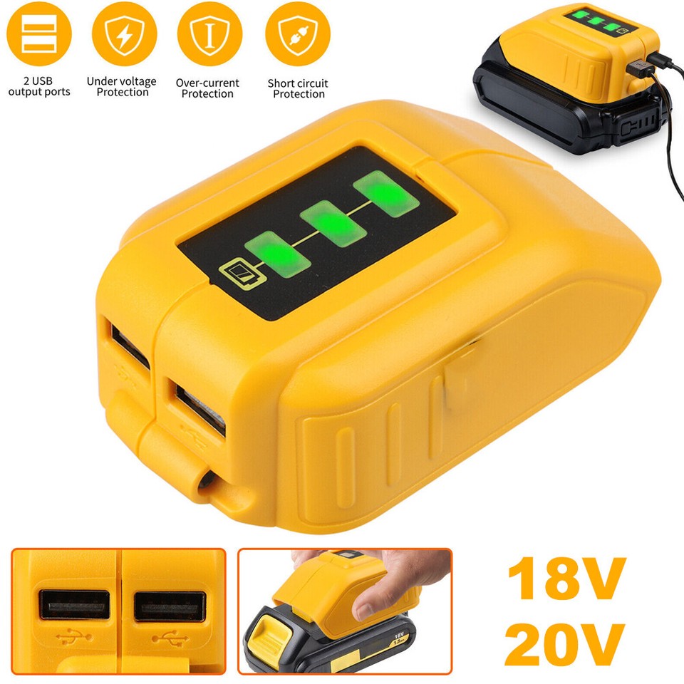 for DEWALT DCB104 DCB102 DCB118 DCB112 Lithium-Ion 12v 20v Battery ...