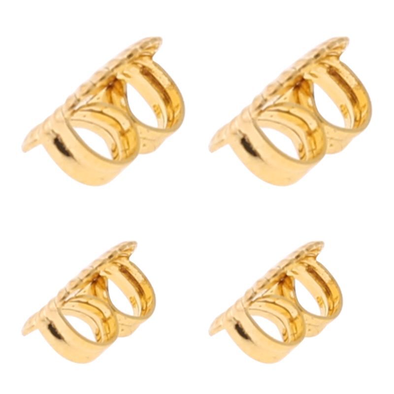 100Pieces Secure and Comfortable Earnut Locking Tension Grip Earrings ...