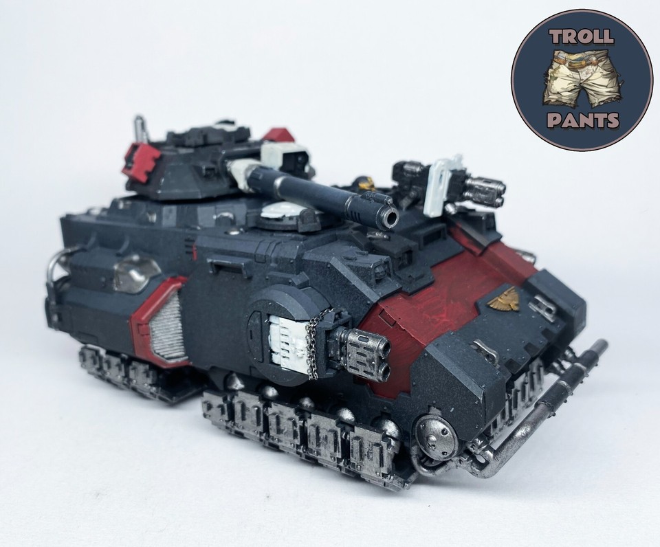 Warhammer 40k - Space Marines - Black Templars - Gladiator Lancer ...