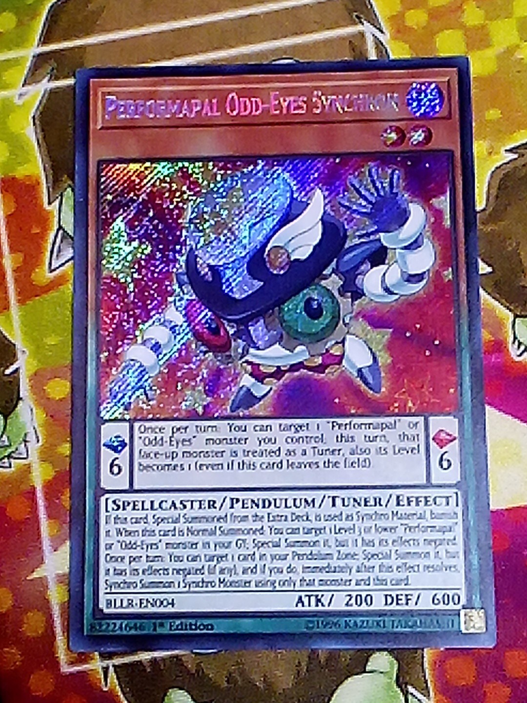 Yu-Gi-Oh! TCG Performapal Odd-Eyes Synchron Battles of Legend: Light's ...