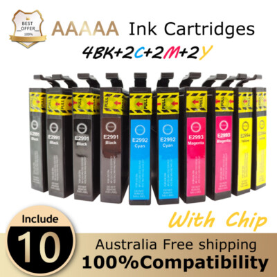 10x 29XL Ink Cartridges for Epson Expression Home XP-235/ XP-245/ XP ...
