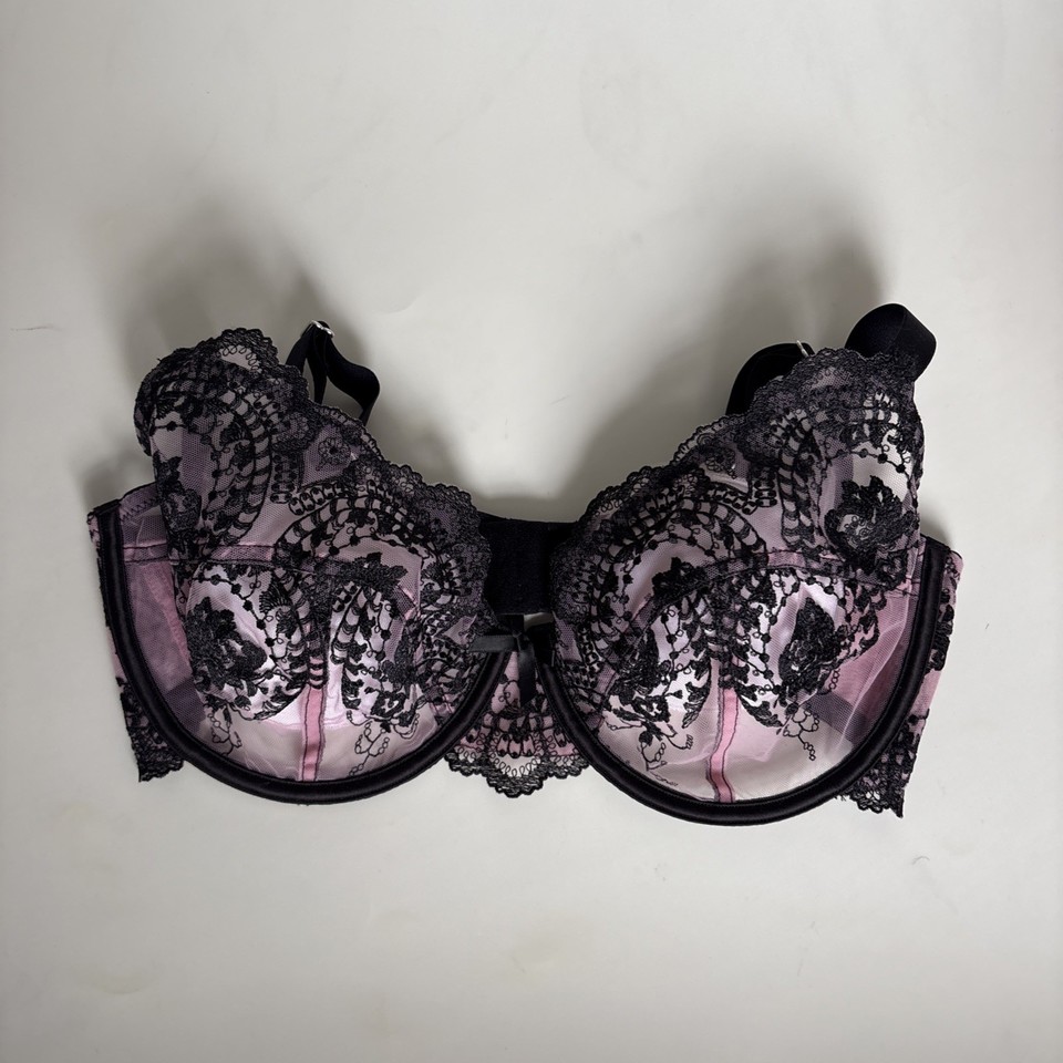 Bra 34DDD/Panty Small/6 Strap Garter Belt Small by Secrets In Lace ...