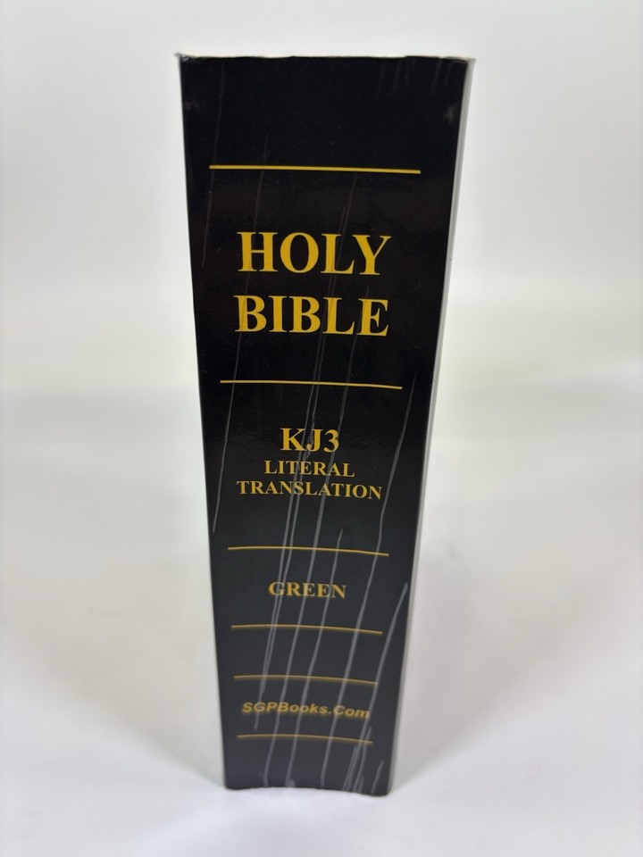 Holy Bible KJ3 Literal Translation, Jay P. Green, Sr. Translator PB ...