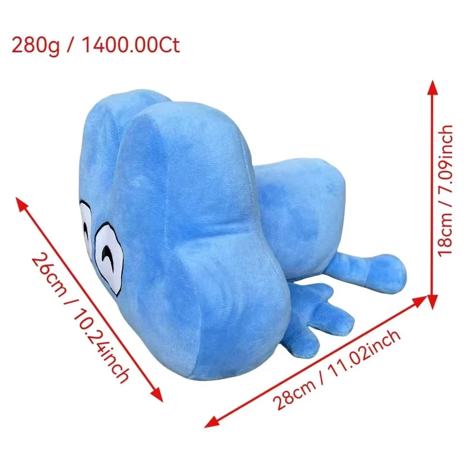 11" Four Plush Toy, Battle for Dream Island BFDI Soft Stuffed Cosplay ...