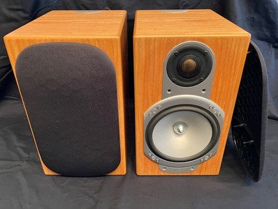 Monitor Audio Silver RS 1 speakers, wood, natural finish | eBay