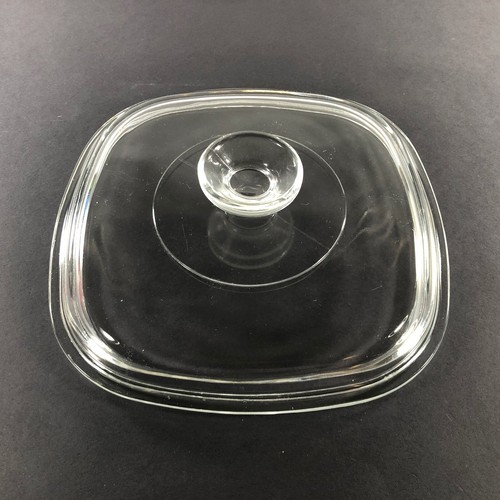 Pyrex Clear Glass Replacement Lid A-9-C Square | eBay
