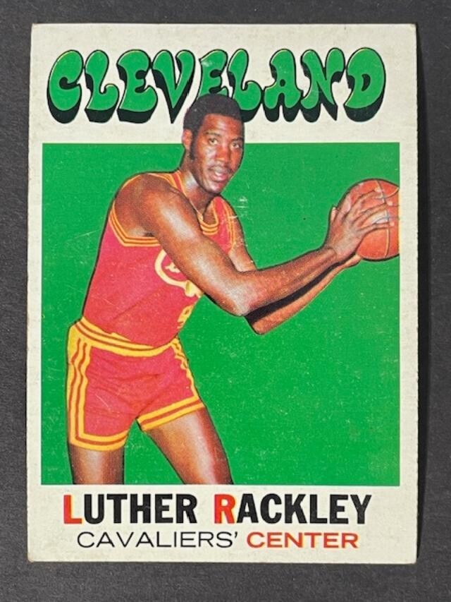 VINTAGE 1971-72 Topps - LUTHER RACKLEY # 88 - EX | eBay