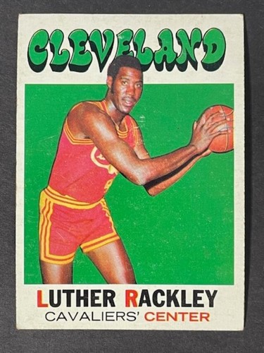 VINTAGE 1971-72 Topps - LUTHER RACKLEY # 88 - EX | eBay