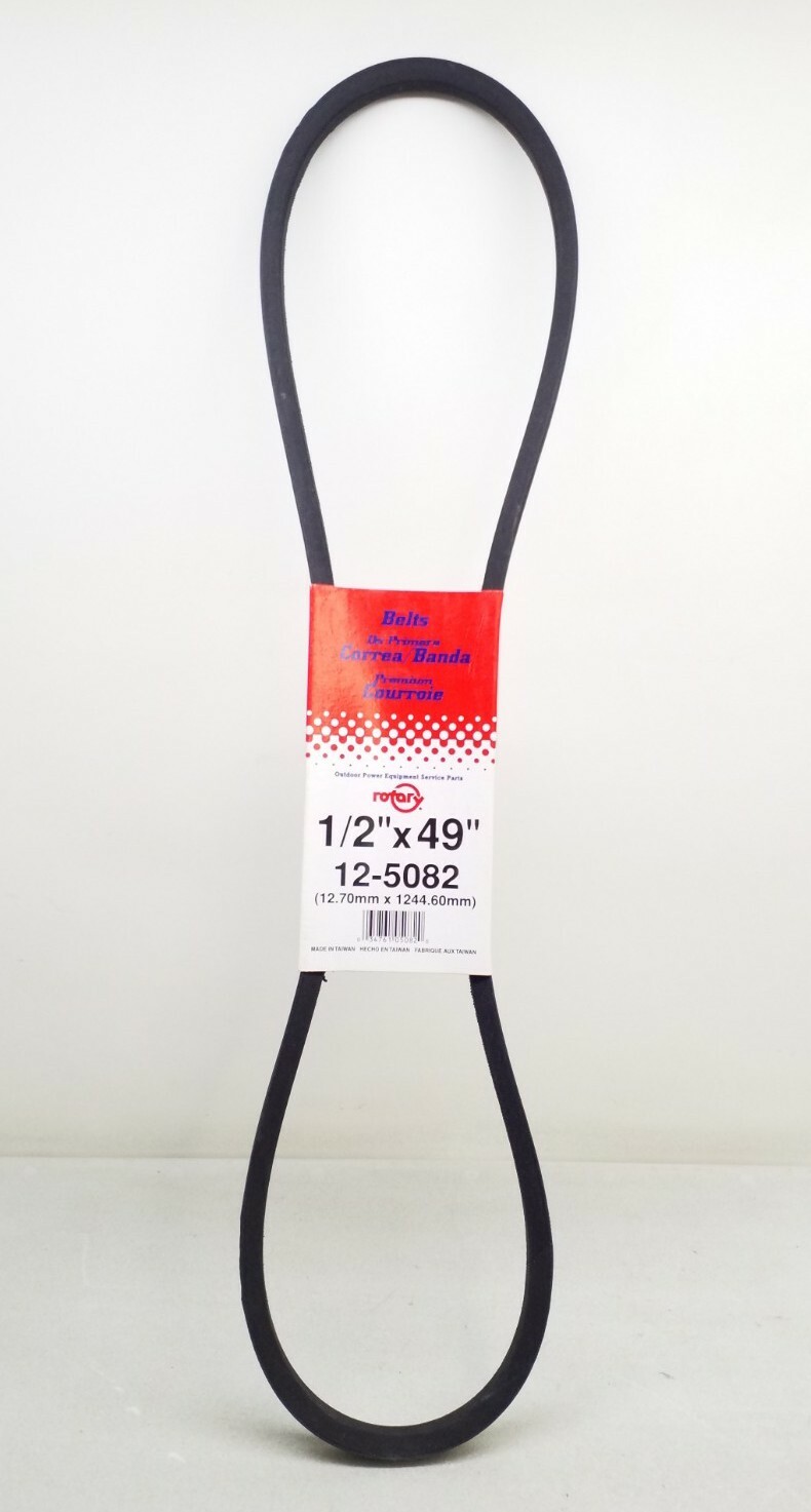 5082 4L490 Rotary Premium Black Belt 1/2" x 49" Free Shipping | eBay