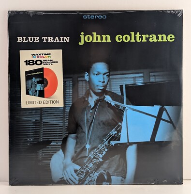 John Coltrane Blue Train 12" Color Vinyl LP 180g New & Sealed | eBay