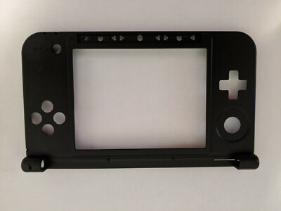 Nintendo 3DS XL Launch Replacement Hinge Part Black Bottom Middle Shell ...