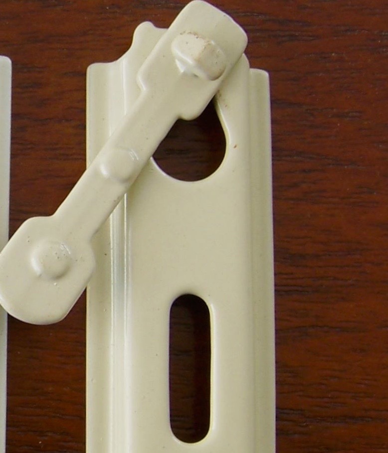 CAPPED POST Curtain track DIY 1 x CAM LOCK camlock Sylon LEVER locking ...
