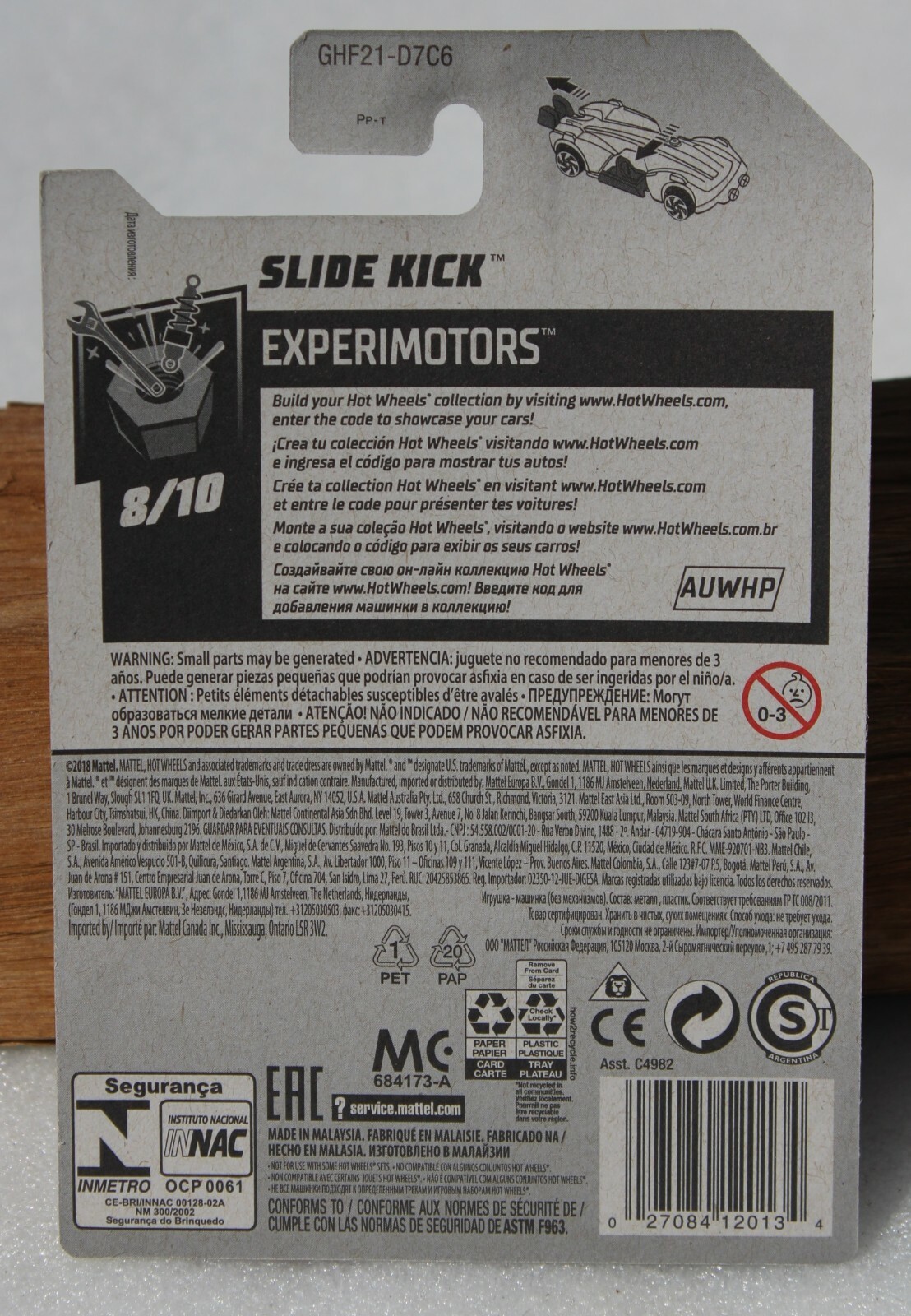 Hot wheels HW Experimotors Slide Kick car 8/10 FNQHotwheels FH573 | eBay