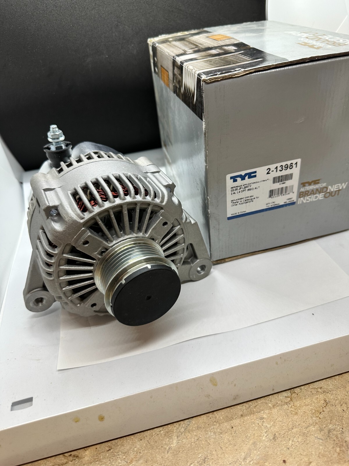 2002-2005 Jeep Liberty 2003-2006 Wrangler 6SC Alternator 2-13961 2 ...