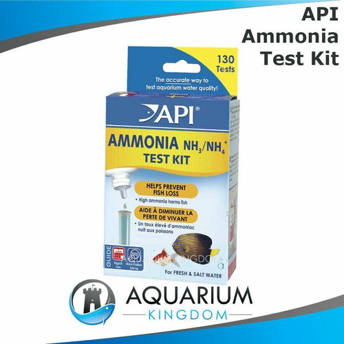 API Ammonia NH3 / NH4 Liquid Test Kit -Freshwater & Saltwater Aquarium ...