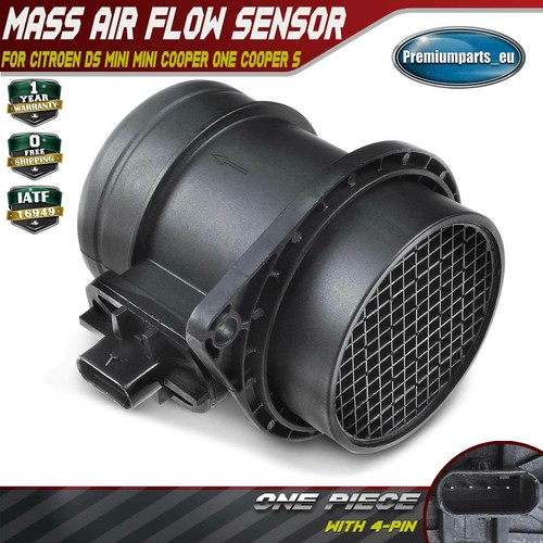 Mass Air Flow Sensor for Citroen DS Mini Mini Cooper One Cooper S ...